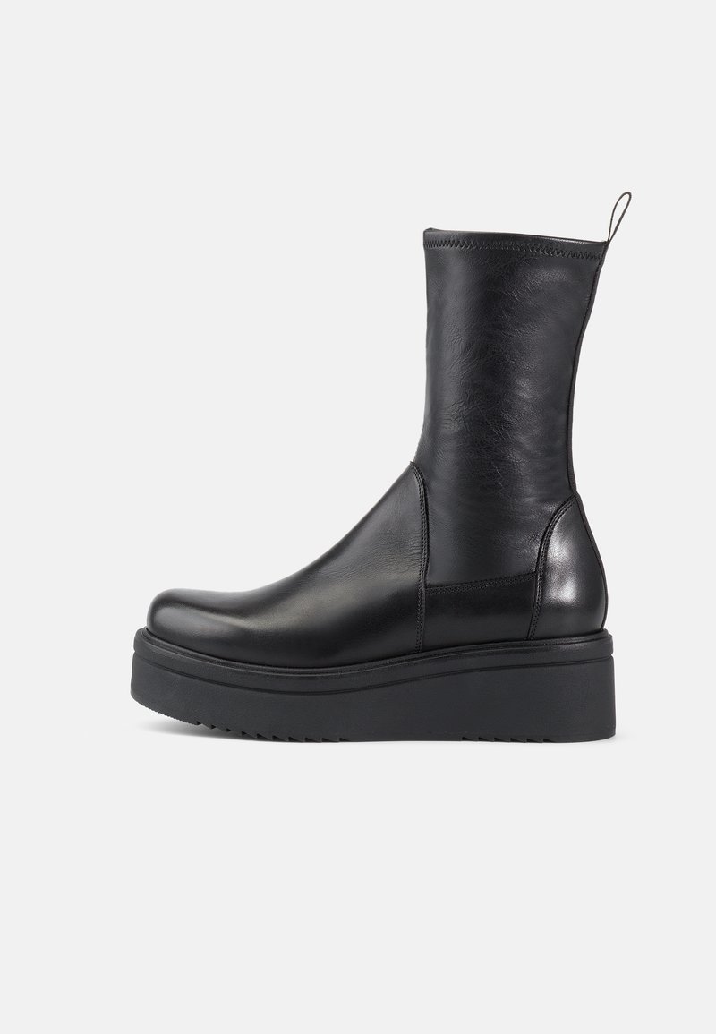 Vagabond TARA - Wedge Ankle Boots - black - Zalando