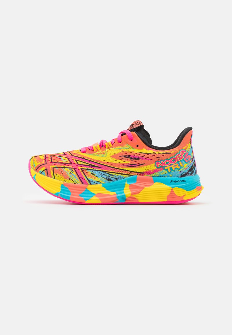 ASICS NOOSA TRI 15 - Neutral running shoes - aquarium/vibrant yellow ...