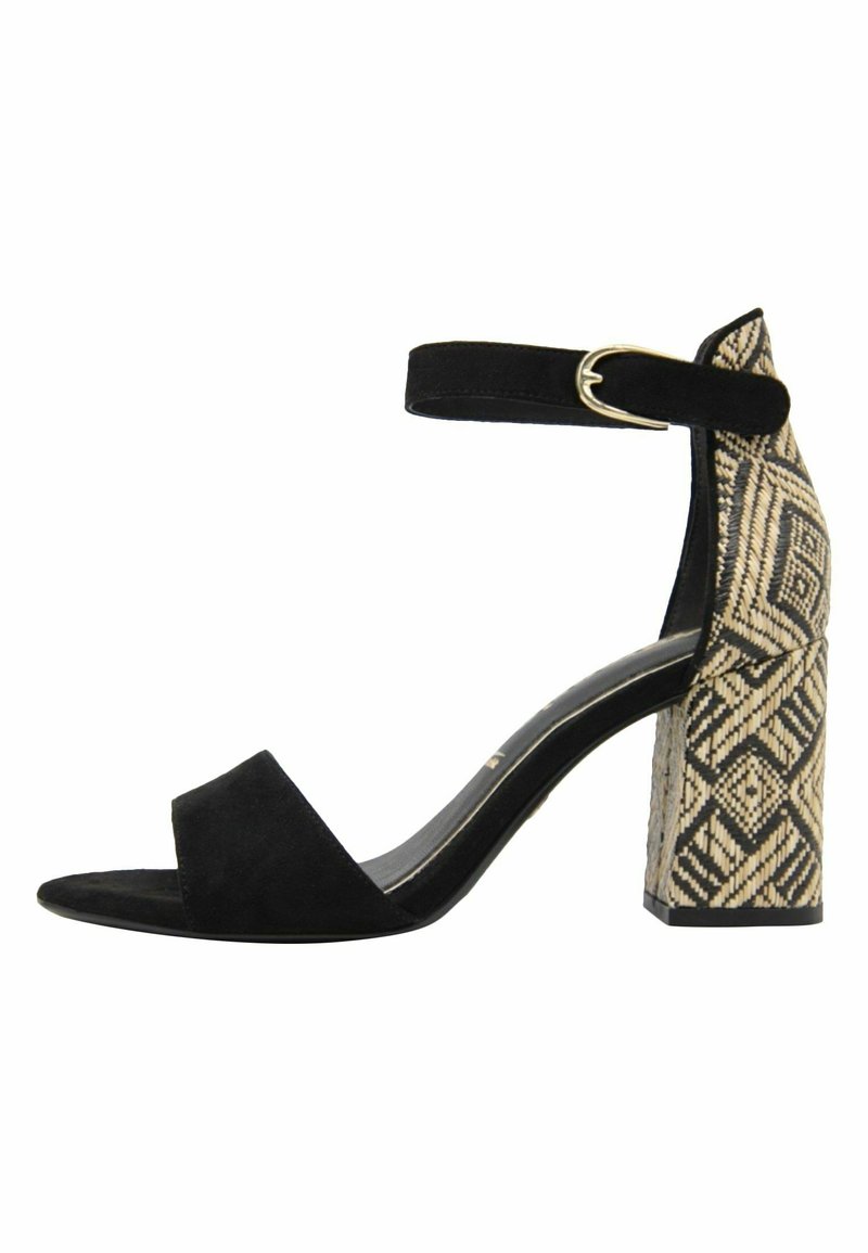 Tamaris High Heel Sandalette - black comb/schwarz - Zalando.de