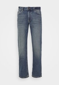 TOM TAILOR MARVIN - Jean droit - stone wash denim/denim bleu - ZALANDO.FR