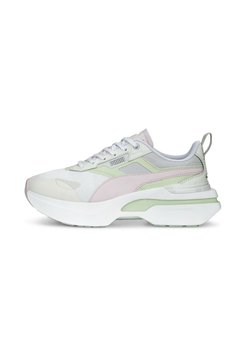 Puma KOSMO RIDER POP - Sneaker low - white pearl pink/weiß - Zalando.de