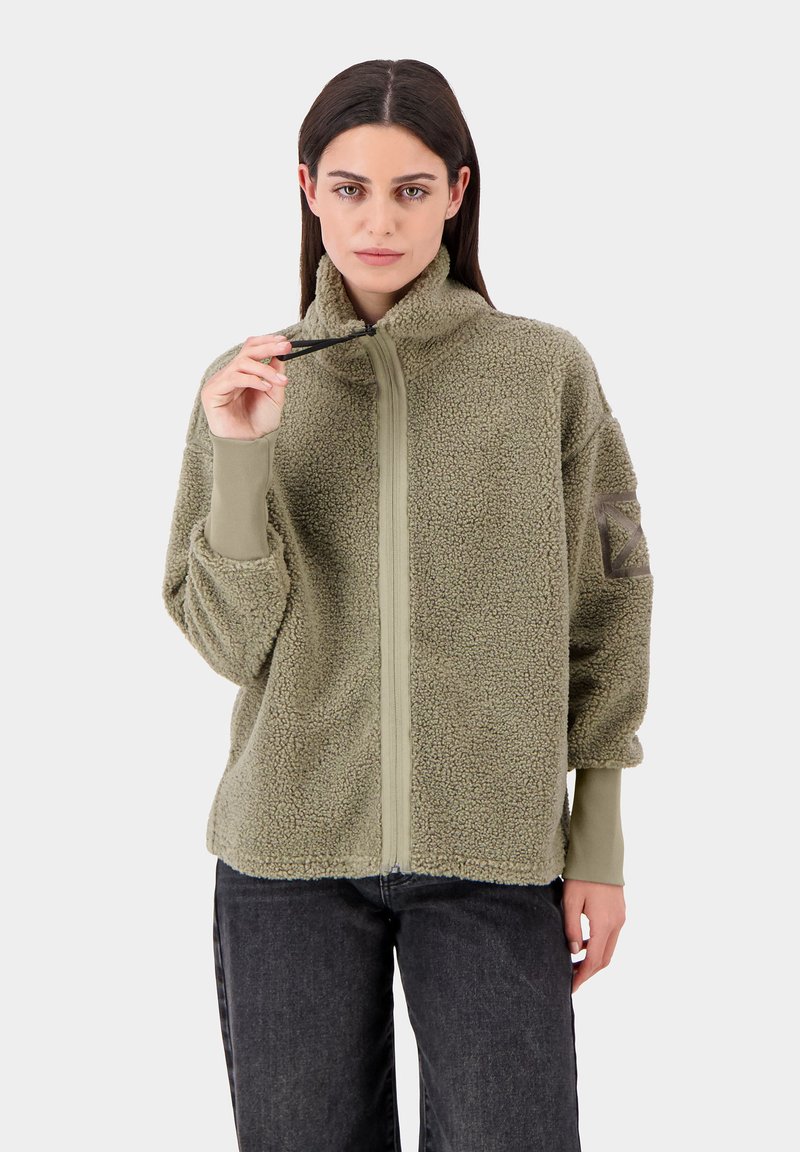 Didriksons ALEXA - Fleece jacket - green - Zalando