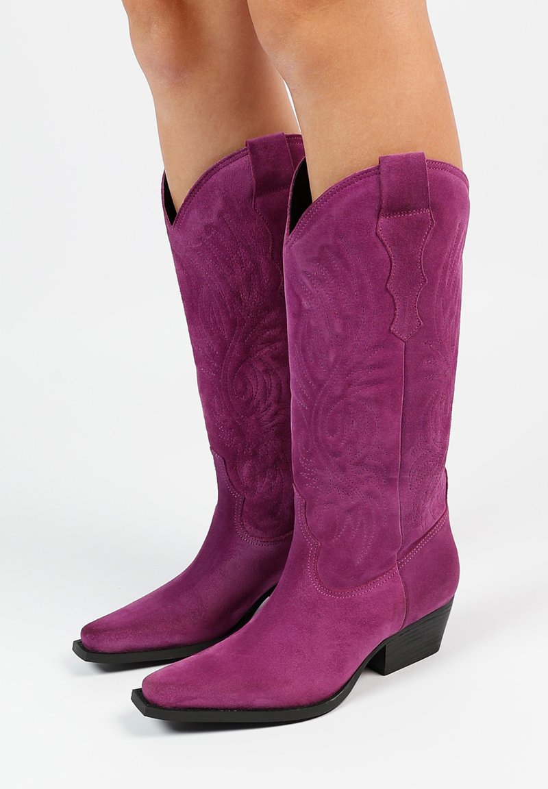sacha Cowboy-/Bikerlaarzen - violet/paars - Zalando.nl
