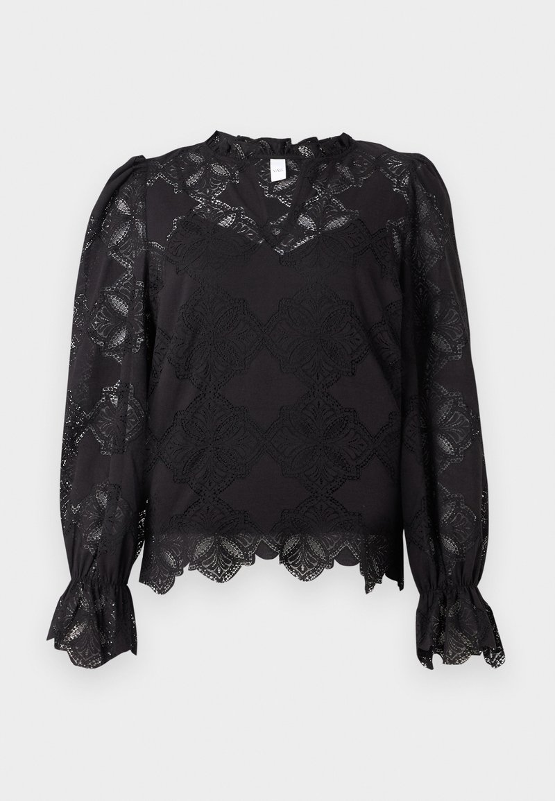YAS YASSELMI - Blus - black/svart - Zalando.se