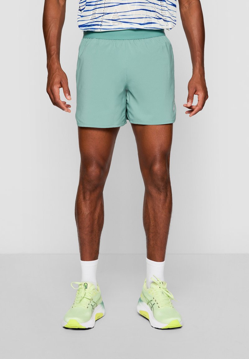 ASICS ROAD 5IN SHORT - Sports shorts - celadon/light blue - Zalando.ie