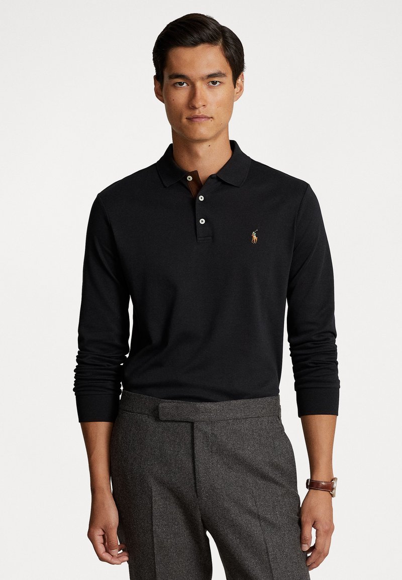 Polo Ralph Lauren LONG SLEEVED - Long sleeved top - black - Zalando.ie
