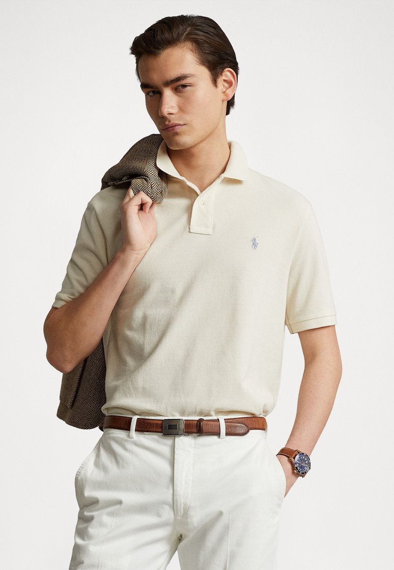Polo Ralph Lauren THE ICONIC MESH POLO SHIRT - Poloshirt - guide cream/beige - Zalando.nl