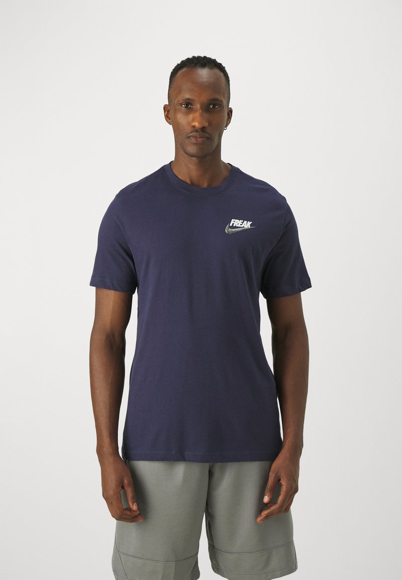Nike Performance TEE - Sport T-Shirt - midnight navy/dunkelblau ...