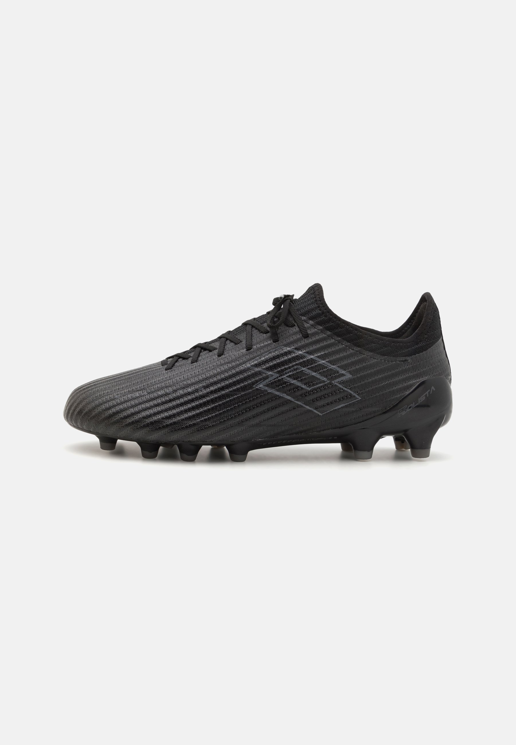 Lotto SOLISTA 200 IX FG Moulded stud football boots all black black Zalando.ie