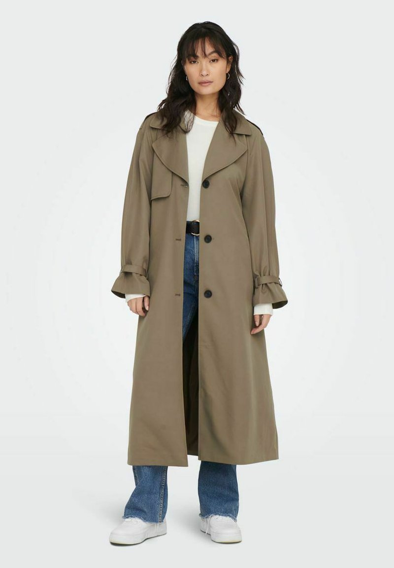 ONLY ONLCHLOE SINGLE - Trench - walnut/marrone - Zalando.it