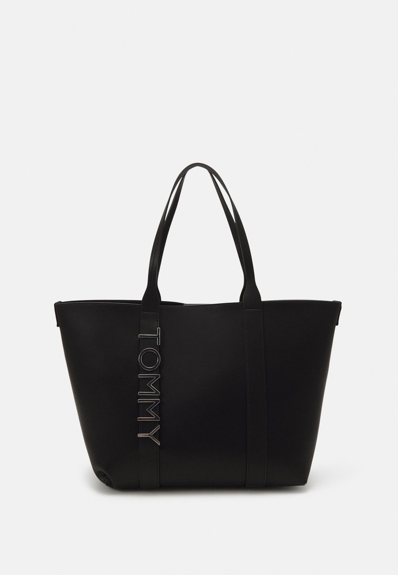 Tommy Jeans CITY BOLD TOTE - Shopping bag - black/musta - Zalando.fi