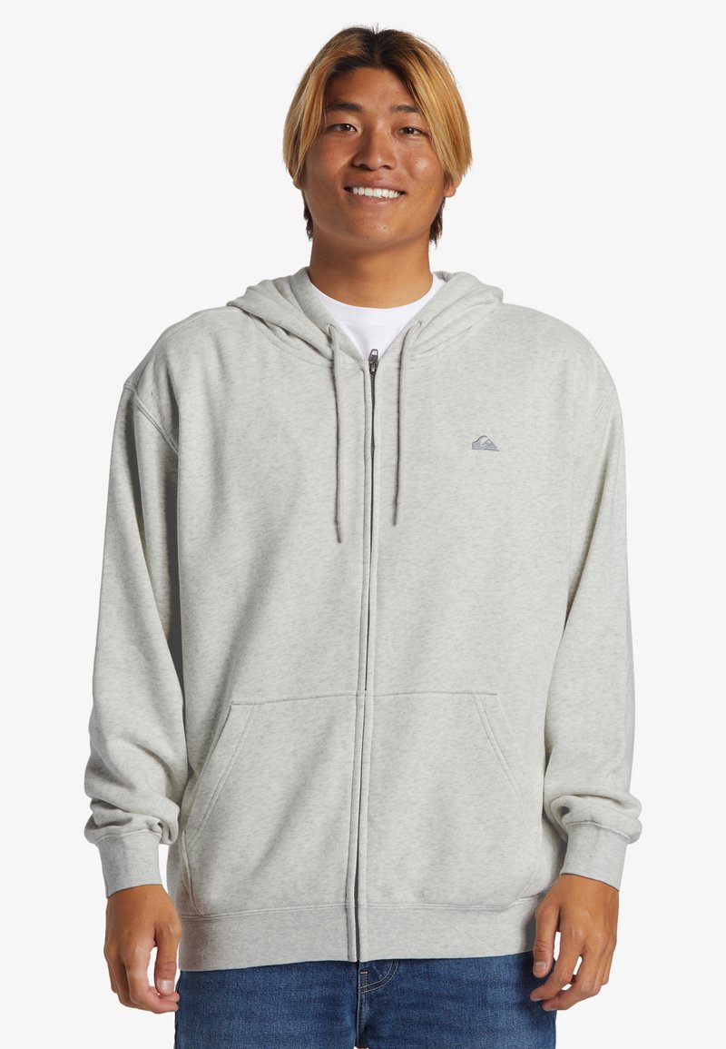 Quiksilver SALT - Sudadera con cremallera - grey/gris - Zalando.es