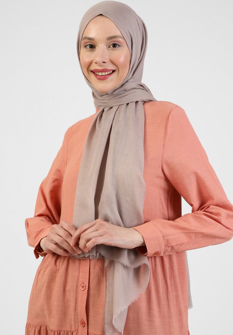 Modanisa Szal/jasny brąz - Zalando.pl