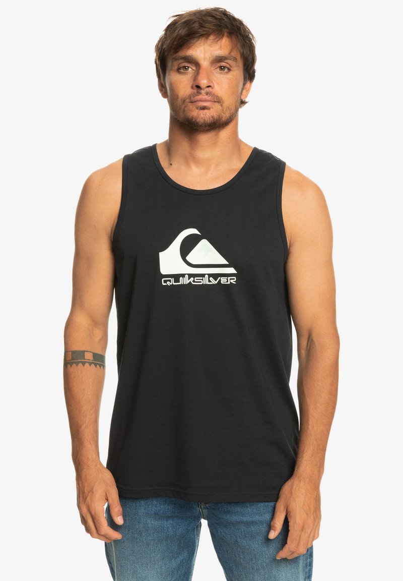 Quiksilver Big Logo - Top - black - Zalando.co.uk