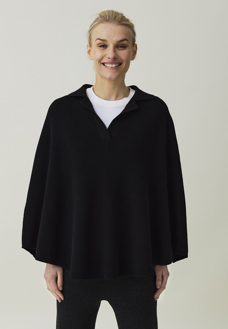 Lexington JANE PONCHO - Poncho - black/negro - Zalando.es