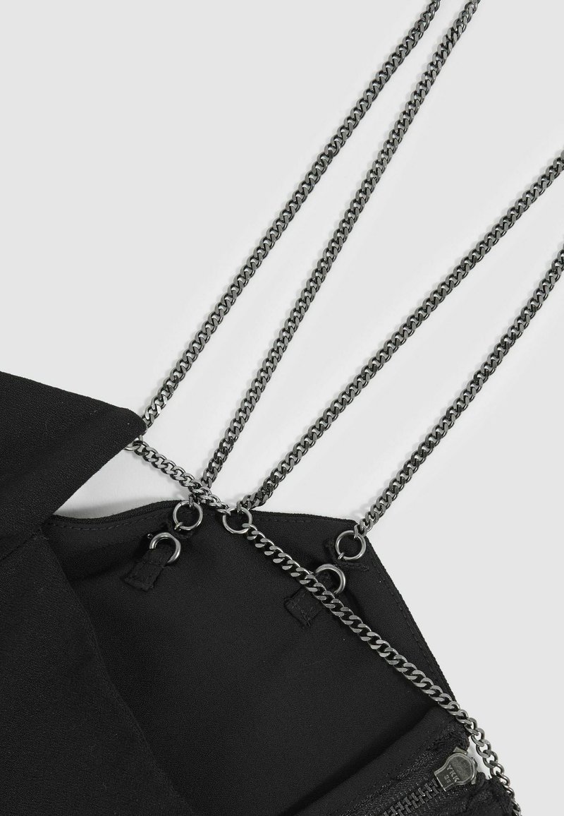 Reiss OLARA CHAIN-STRAP WIDE-LEG - Overall / Jumpsuit - black/svart ...
