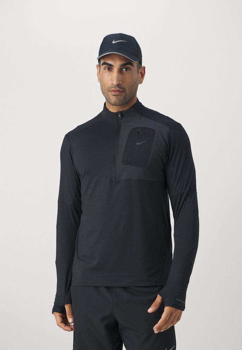 Nike Performance Long sleeved top - black - Zalando.ie