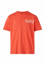 Wrangler SLOGAN TEE - T-shirt med print - light red/ljusröd - Zalando.se