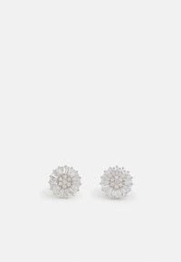 Michael Kors TAPERED BAGUETTE EARRINGS - Fülbevalók - silver-coloured ...
