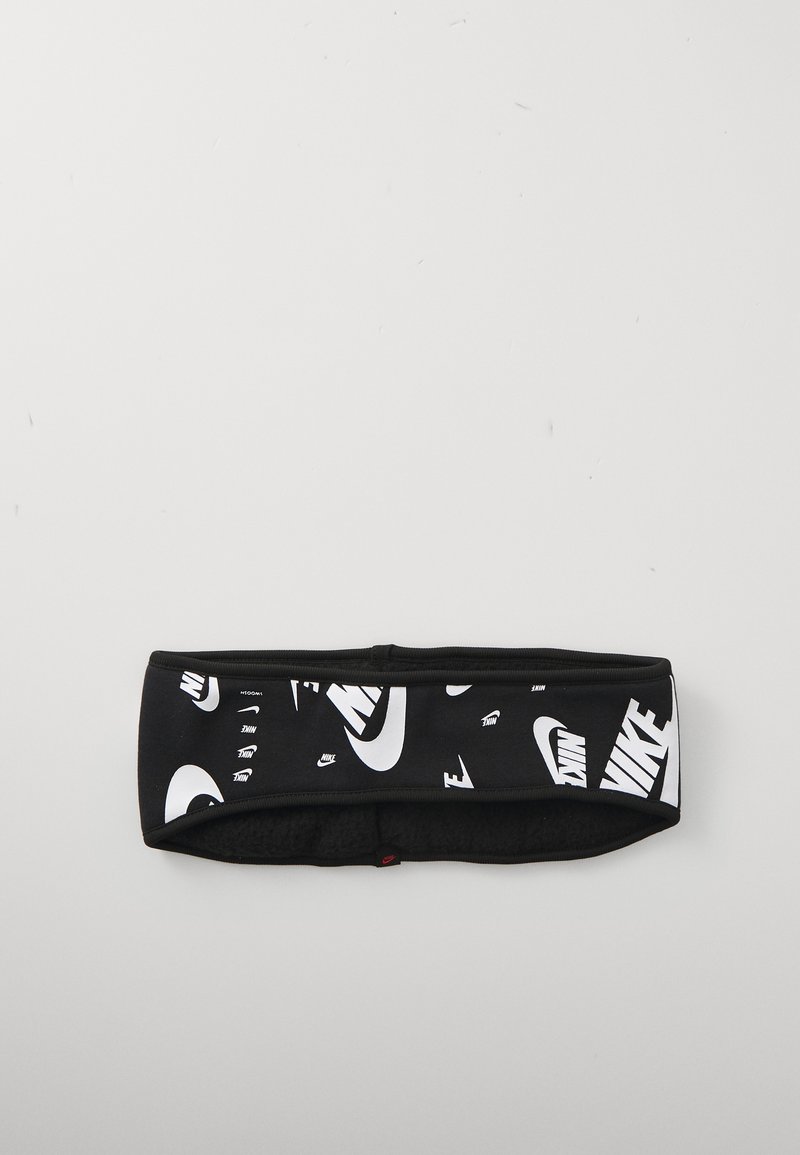 Nike Sportswear HEADBAND CLUB UNISEX - Ear warmers - black/white/black ...