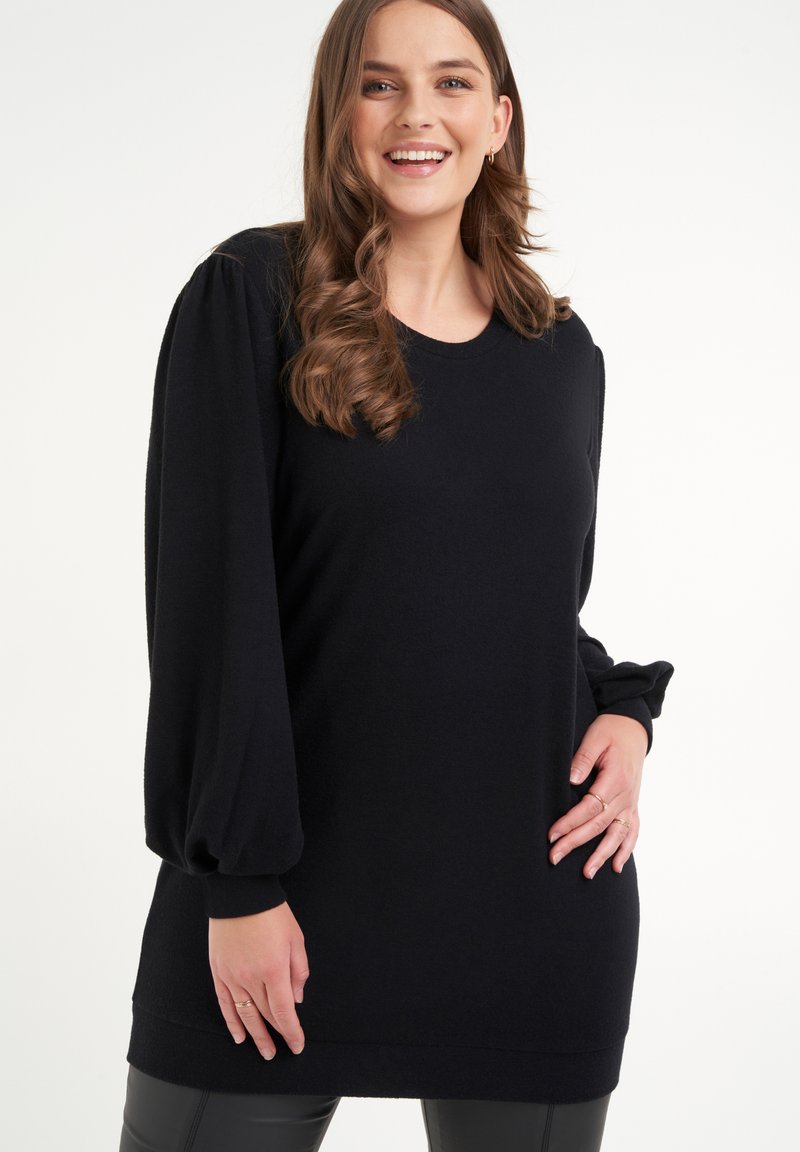 MS Mode MET POFMOUWEN - Trui - black/zwart - Zalando.be