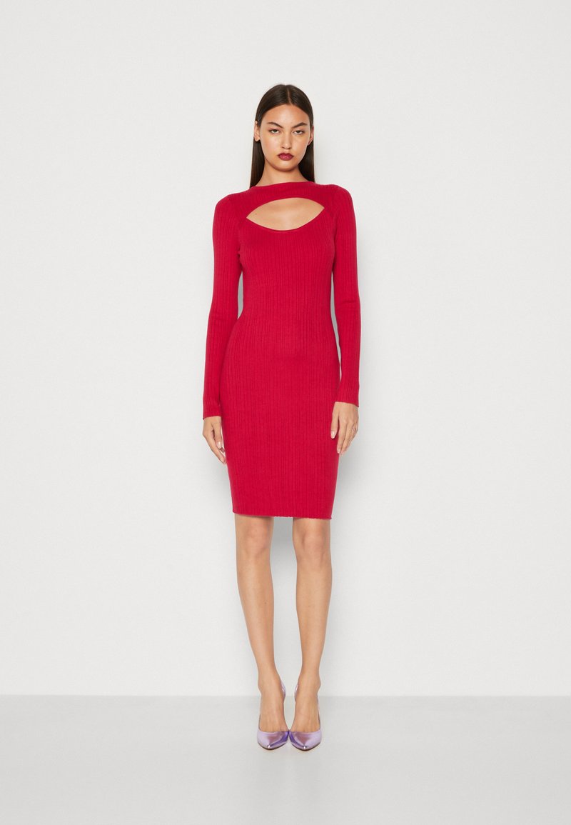 Even&Odd Robe fourreau - red/rose - ZALANDO.FR