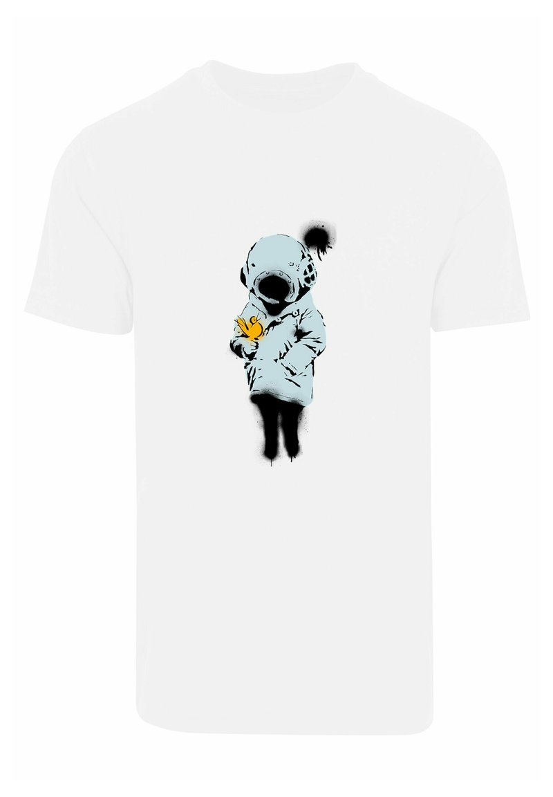 Merchcode DEEP SEA DIVER - T-Shirt print - white/weiß - Zalando.at