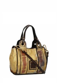 Campomaggi HASNI MINI - Handbag - oro t moro/gold-coloured - Zalando