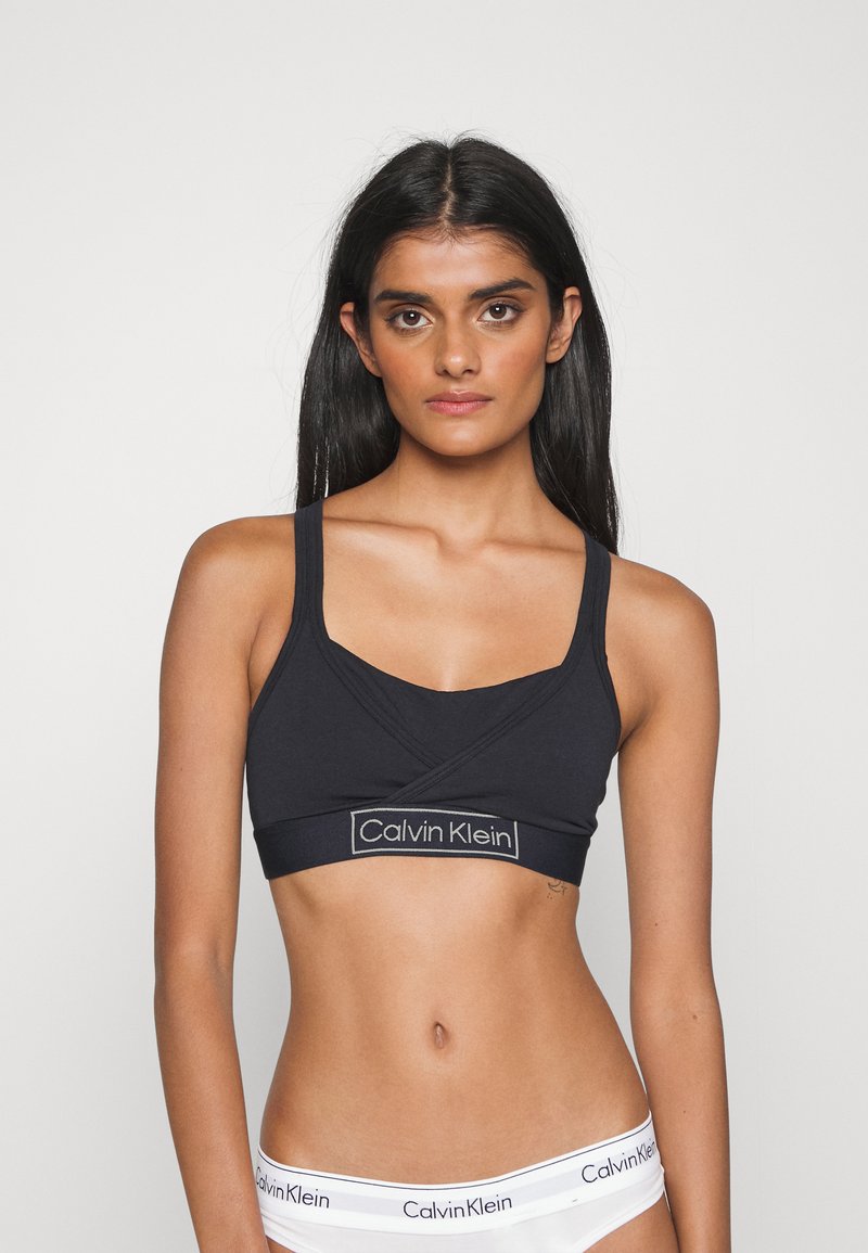 Calvin Klein Underwear Unlined Bralette Alustoppi Night Skytummansininen Zalandofi