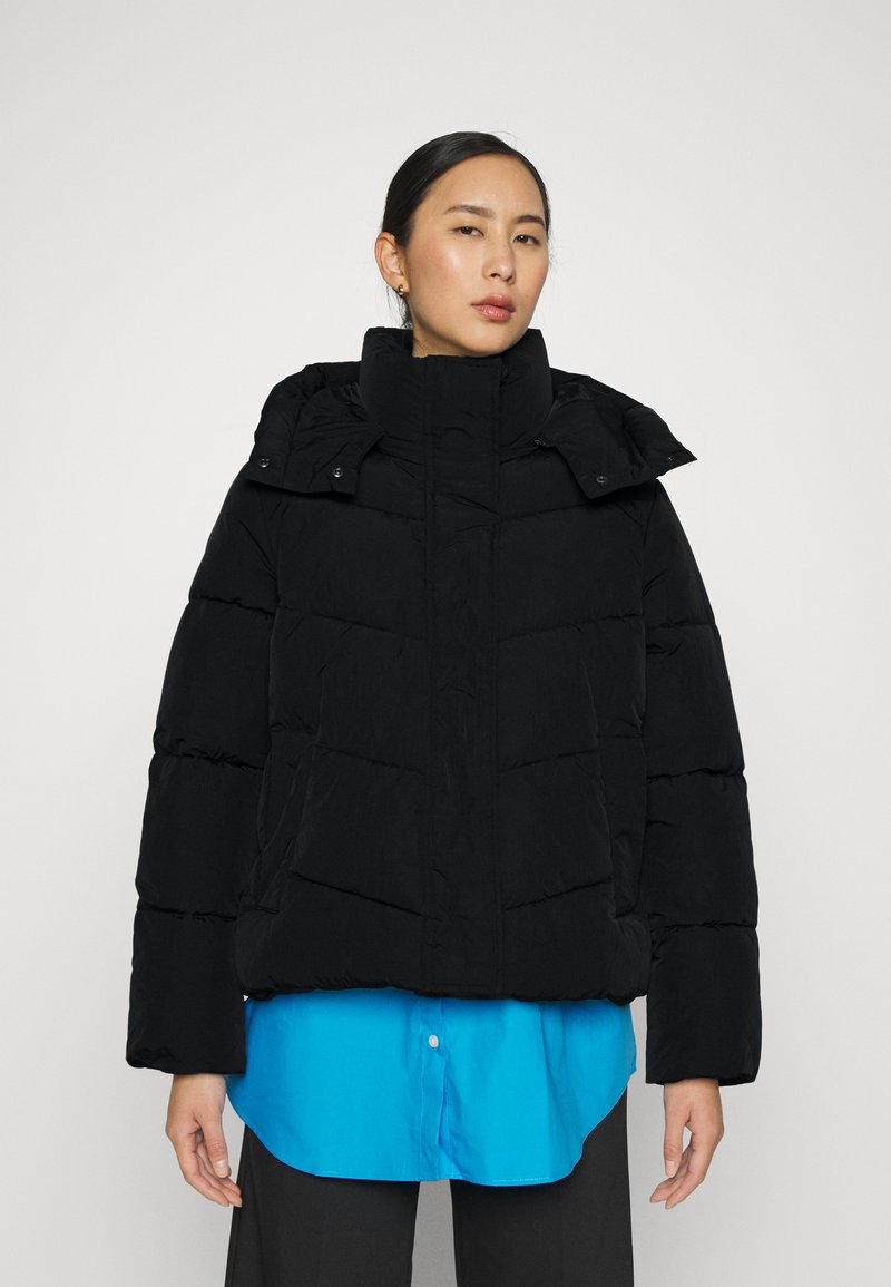 Calvin Klein MODERN PADDED JACKET - Winter jacket - black - Zalando.ie