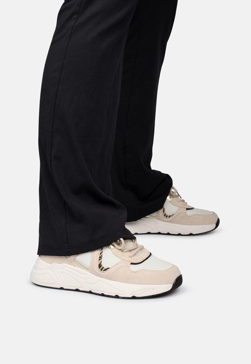 Posh by Poelman CATHY - Baskets basses - beige with combination/beige ...