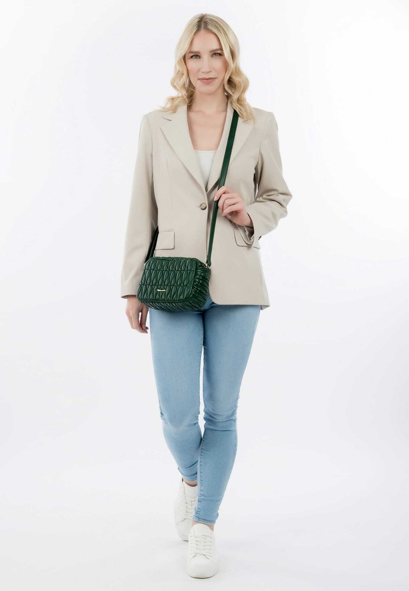 Tamaris CHARIS - Across body bag - darkforest/dark green - Zalando.ie