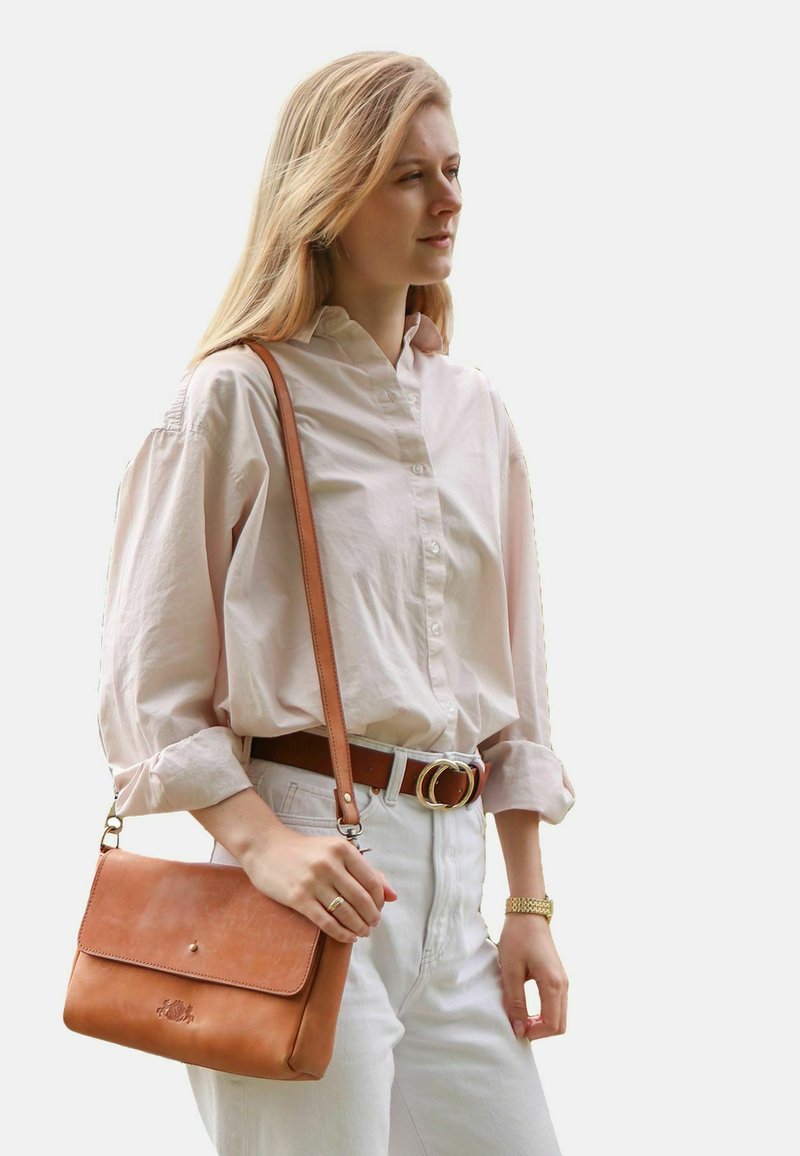 SID & VAIN ECO CROSSBODY ELSA - Umhängetasche - braun - Zalando.at