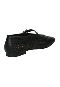 Bibi Lou MAIA FLAT - Ankle strap ballet pumps - black - Zalando