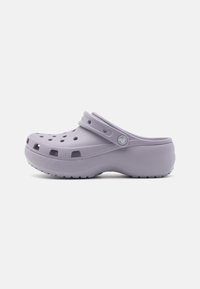 Crocs CLASSIC PLATFORM - Muiltjes met hak - mauve mist/lila - Zalando.be