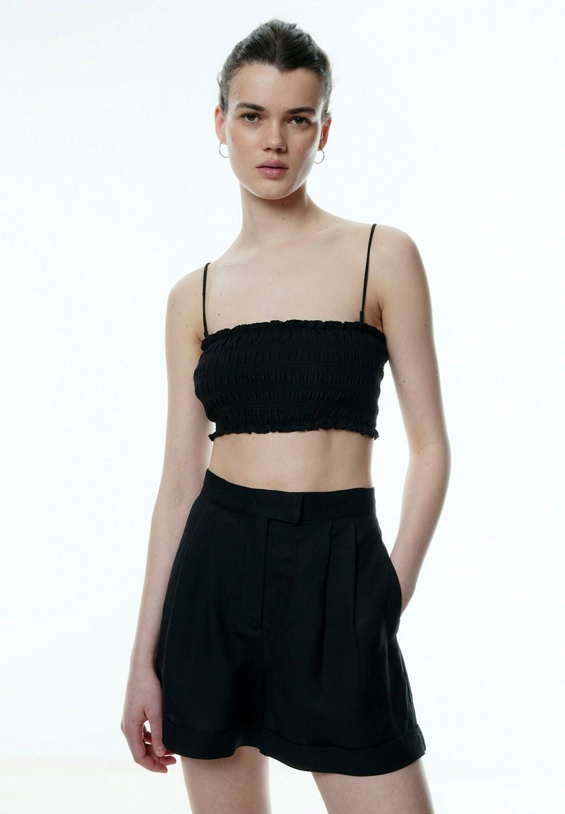 EDITED WILMA - Top - schwarz/black - Zalando.de