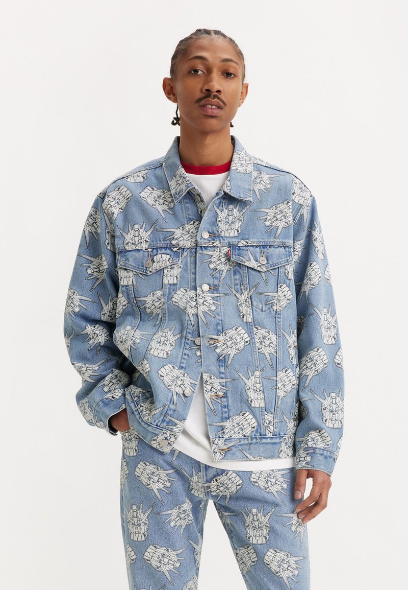 Levi's® GUNDAM SEED RELAXED TRUCKER UNISEX - Denim jacket - starfighter ...