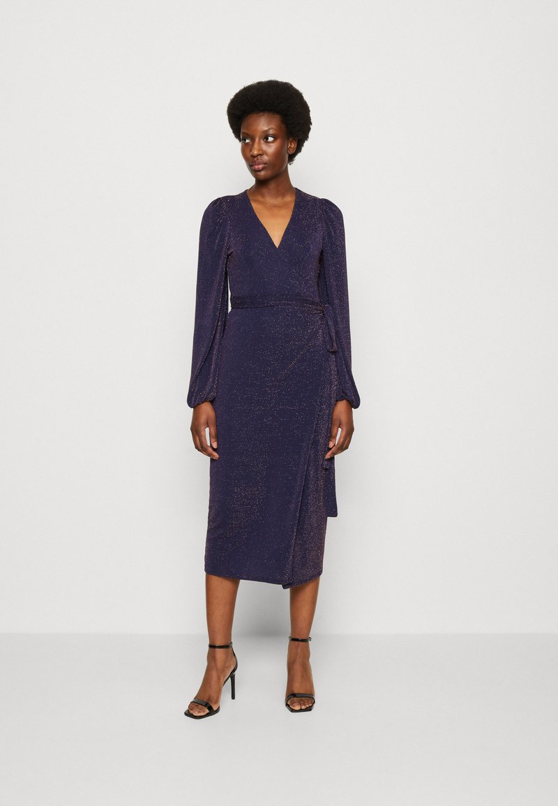 IN THE STYLE IN THE STYLE SPARKLE WRAP DRESS - Cocktailkleid/festliches ...