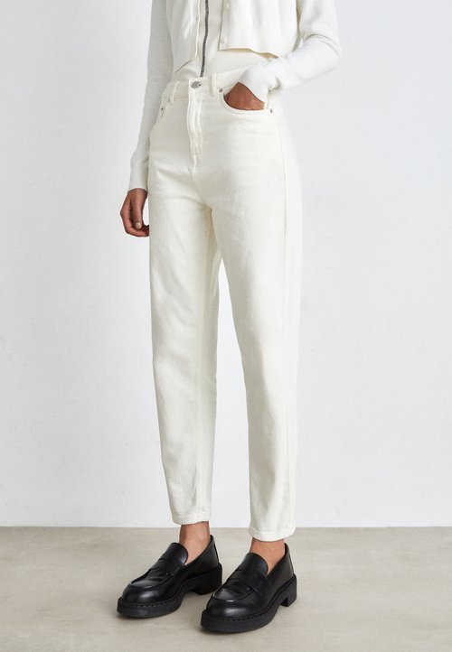 ARMEDANGELS MAIRAA UNDYED - Jeans Straight Leg - undyed/offwhite ...