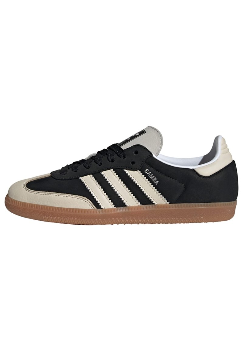 adidas Originals SAMBA OG - Trainers - core black white silver met ...
