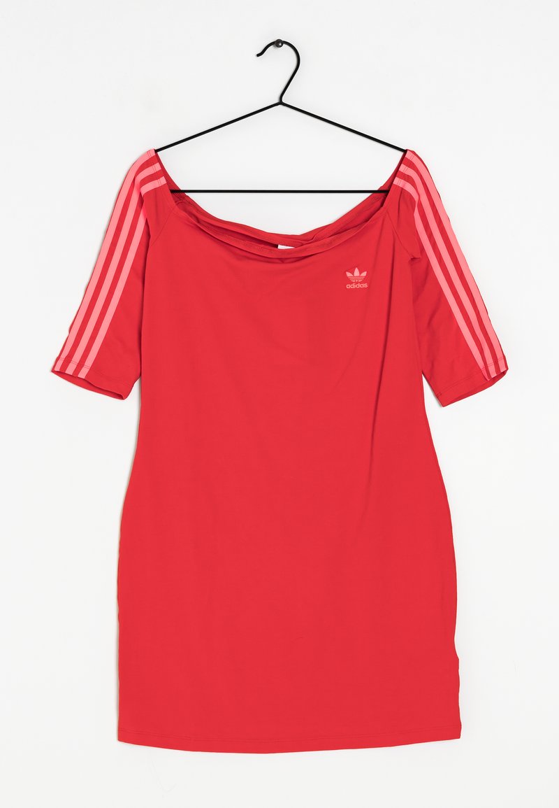 adidas Originals Jersey dress - red - (Pre-owned) - Zalando