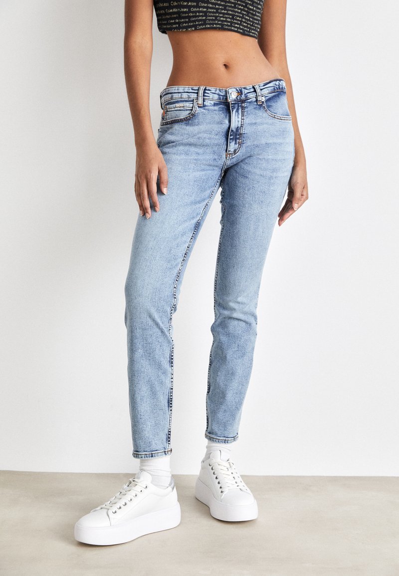 BOSS JACKIE - Jeans Skinny Fit - light pastel blue/lichtblauw - Zalando.be