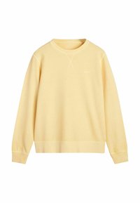 GANT Sweatshirt - dusty light yellow/light yellow - Zalando