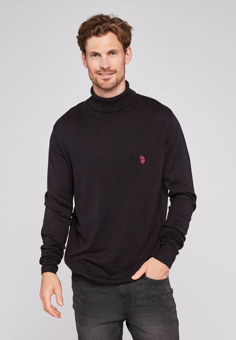 U.S. Polo Assn. Sweter/czarny - Zalando.pl