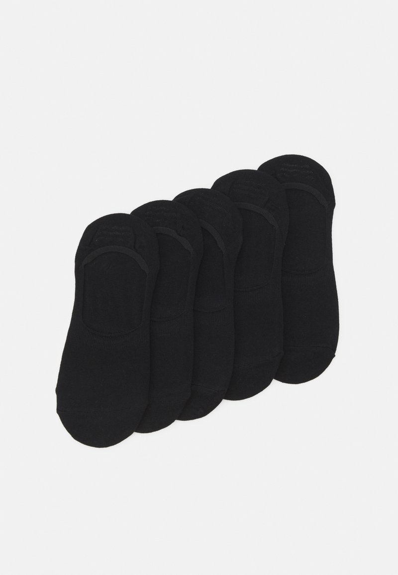 Vero Moda VMCINDY FOOTIES 5 PACK - Trainer socks - black - Zalando.co.uk