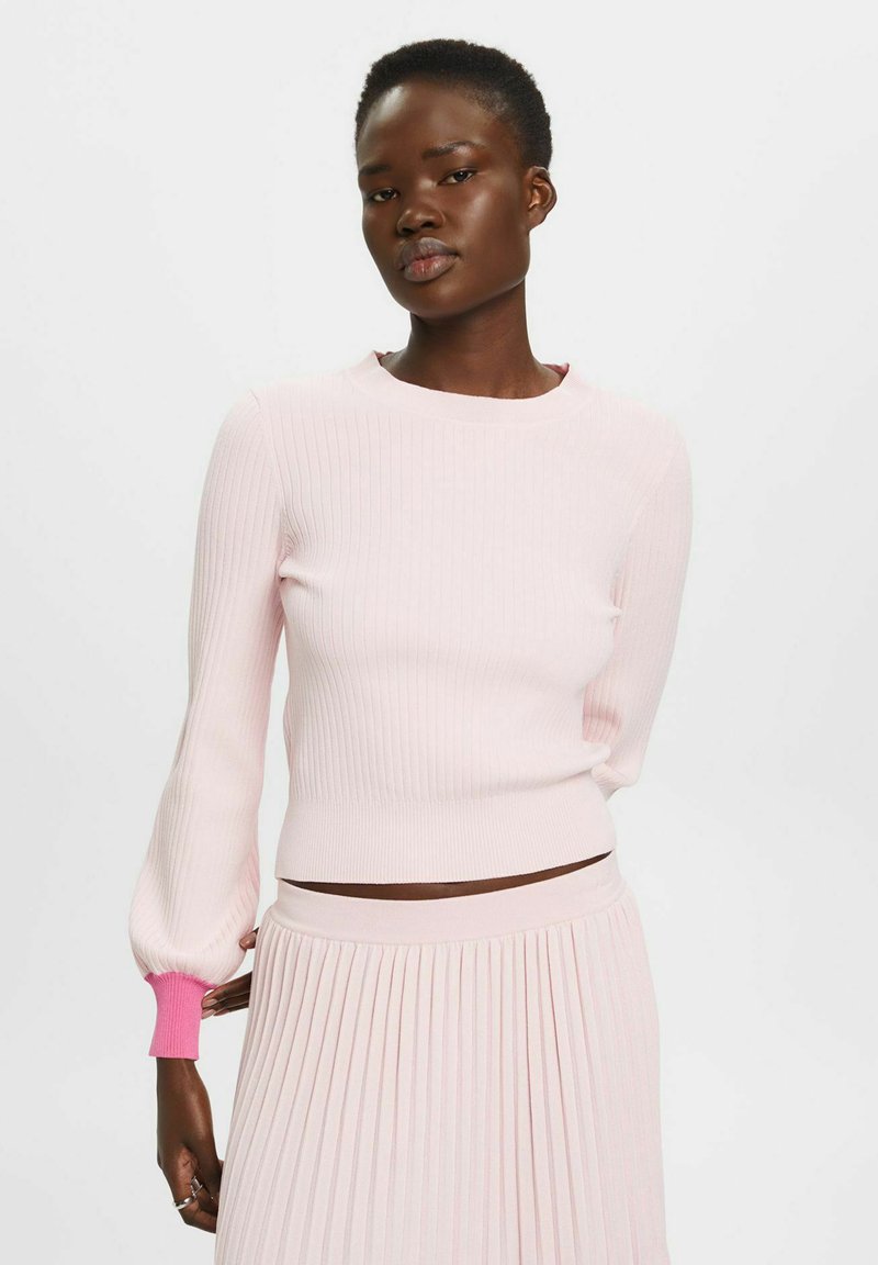Esprit Strickpullover - pink - Zalando.at