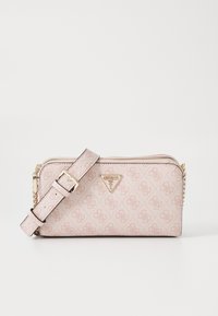 Guess ERICA STATUS CROSSBODY - Cross body bag - dusty rose/light pink ...