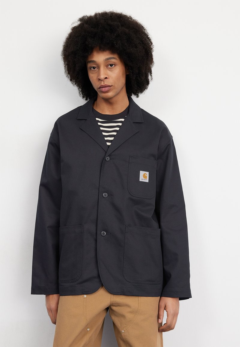 Carhartt WIP MIDLAND - Blazer jacket - black - Zalando.co.uk