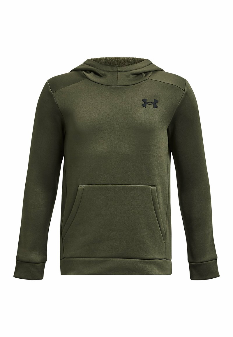 Under Armour GRAPHIC HD - Fleece jumper - marine od green/green ...