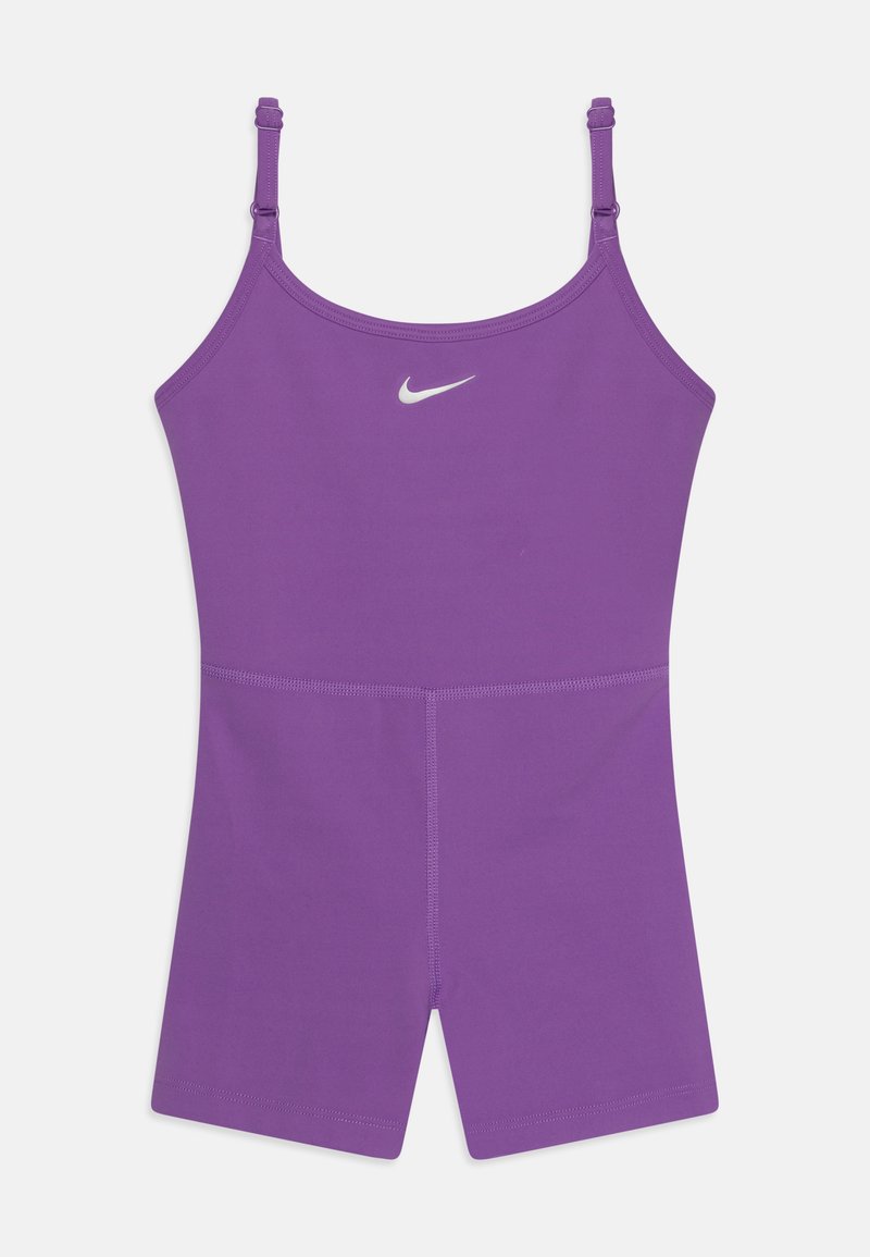Nike Performance DF ONE UNITARD DANCE - Gym suit - black raspberry ...